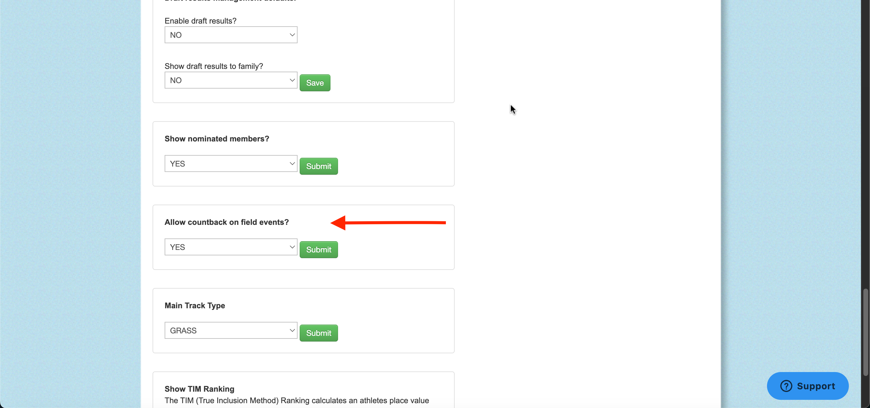 Entering Results – Timing Solutions Support Forum