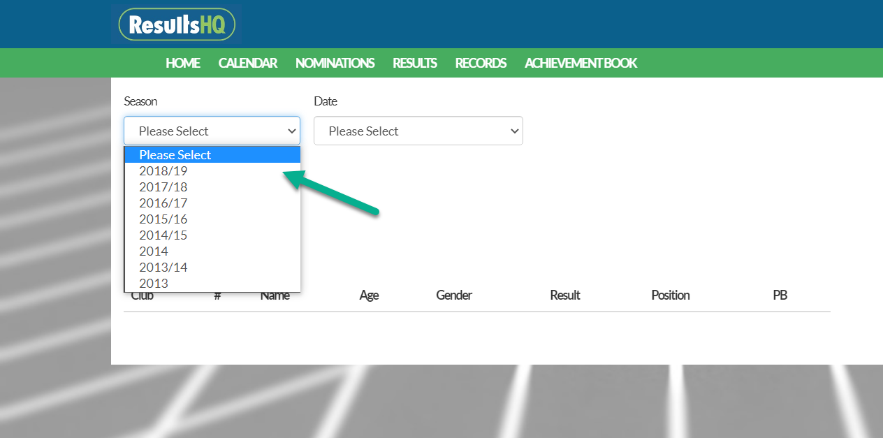 Prior season results – Timing Solutions Support Forum